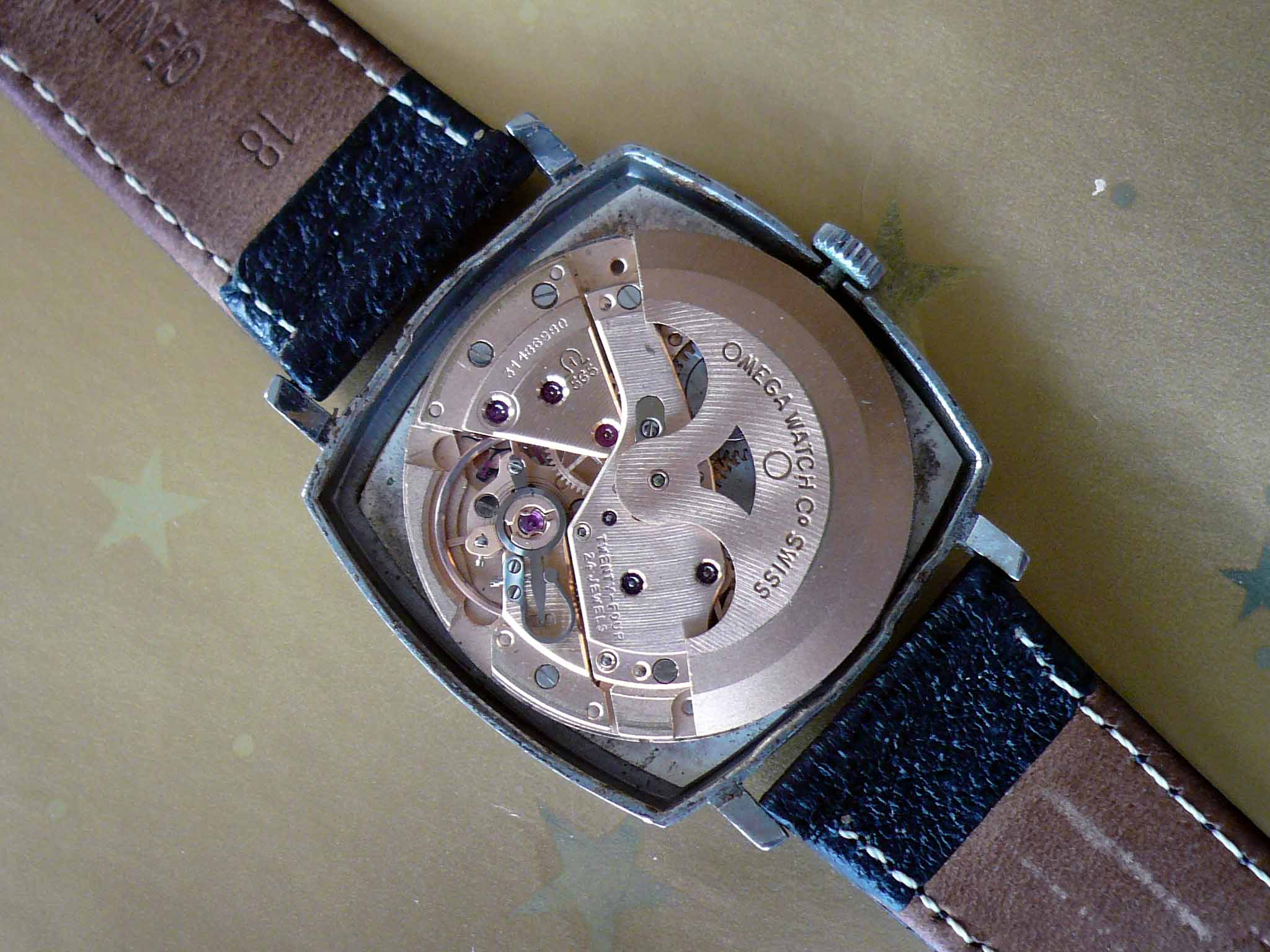Peter Irniger 's Vintage Watches: Omega Geneve Square Stainless Steel ...