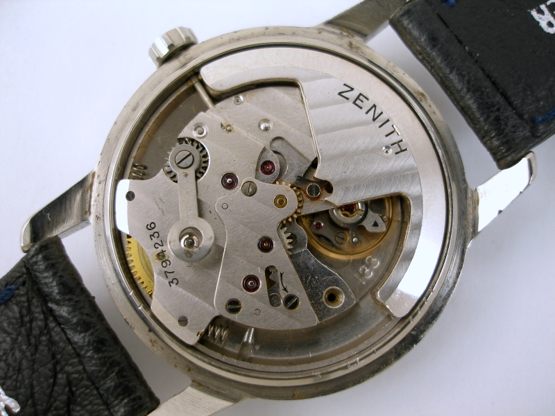 Peter Irniger 's Vintage Watches: Zenith Bumper Automatic Stainless Steel 2